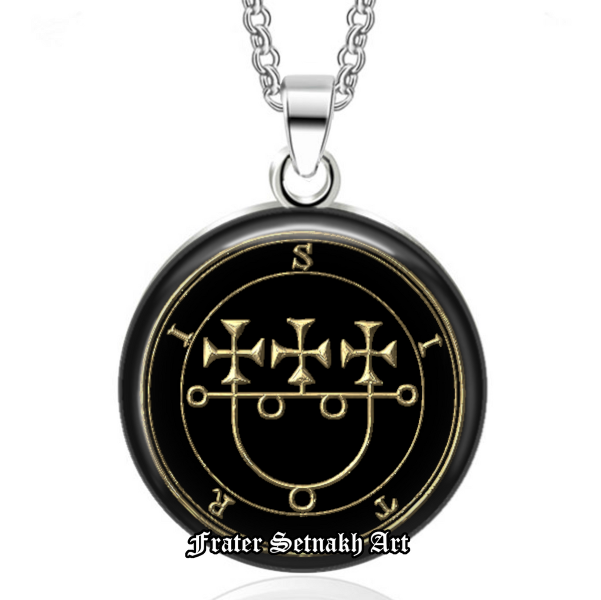 12 SITRI Sitri Demon Seal Pendant – Talisman of Warm Attraction, Radia